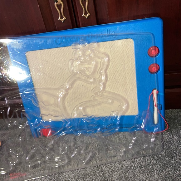 Disney | Toys | Vintage Magna Doodle With Disney The Little Mermaid ...